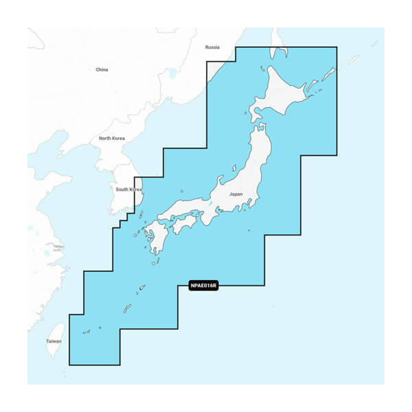 Japan - Lakes and Coastal Marine Charts | Marine Cartography | Garmin ...